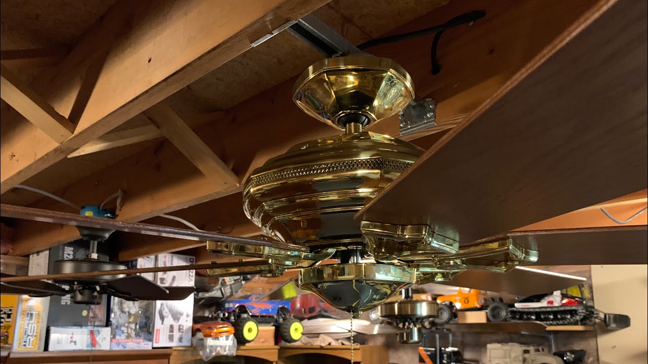 Homestead Chippendale ceiling fan - YouTube