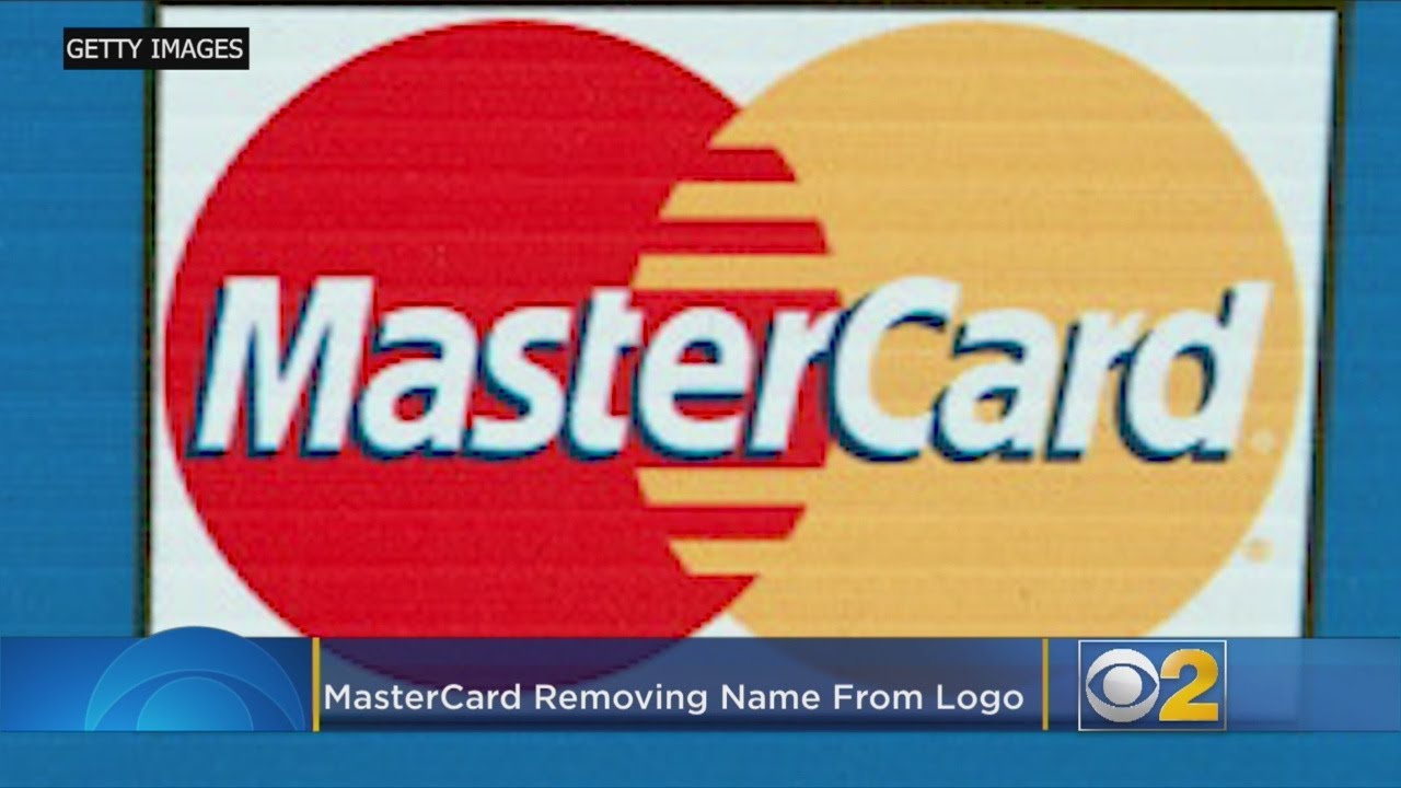 No Words: Mastercard To Drop Its Name From Logo - YouTube