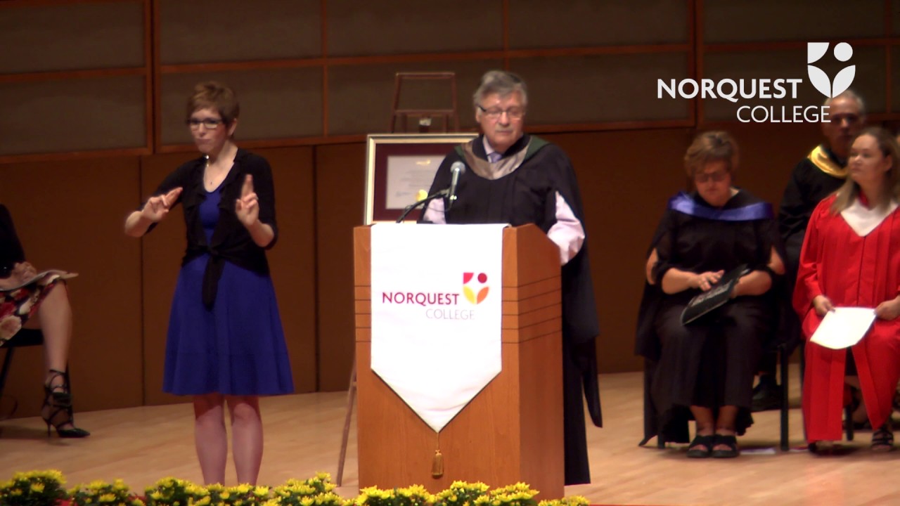 2017 NorQuest College convocation (AM) - YouTube