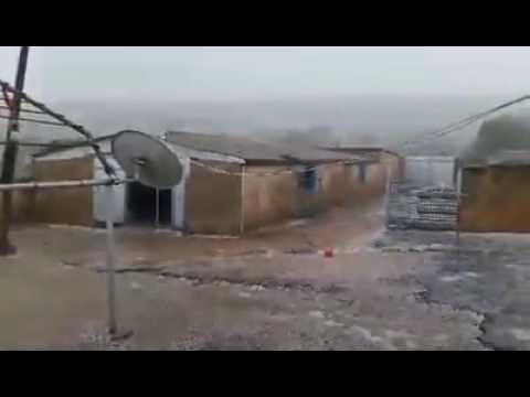 Qobustan rayonu Ərəbqədim kəndinə dolu düşdü.