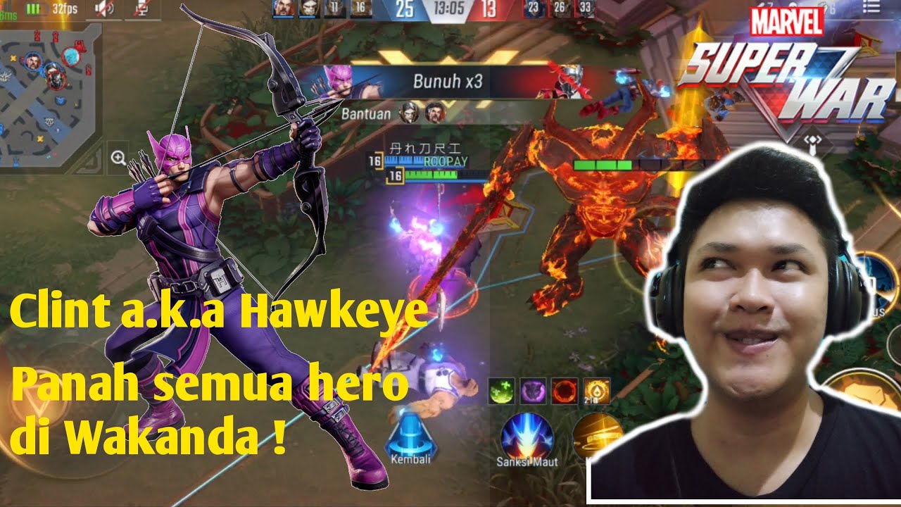 Hawkeye, kang panahnya The Avengers ! Panah semua musuh di land of ...