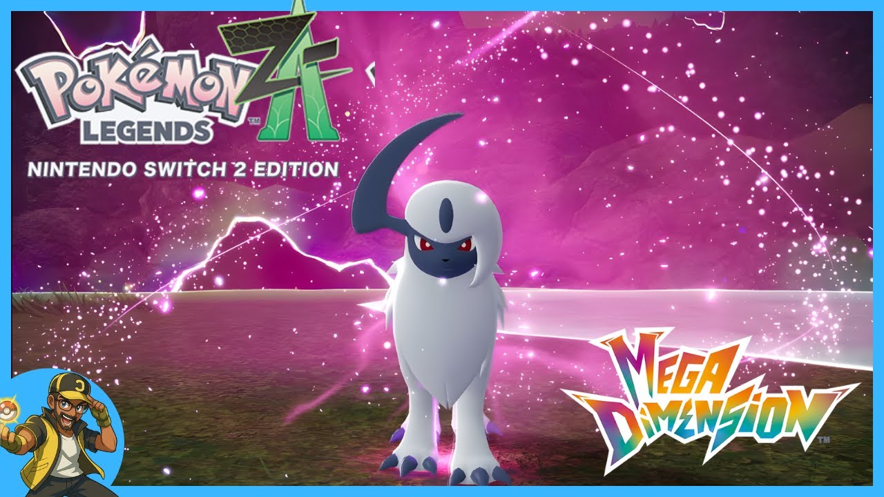 ROGUE MEGA ABSOL FIGHT IN POKEMON LEGENDS ZA DLC MEGA DIMENSIONS - YouTube