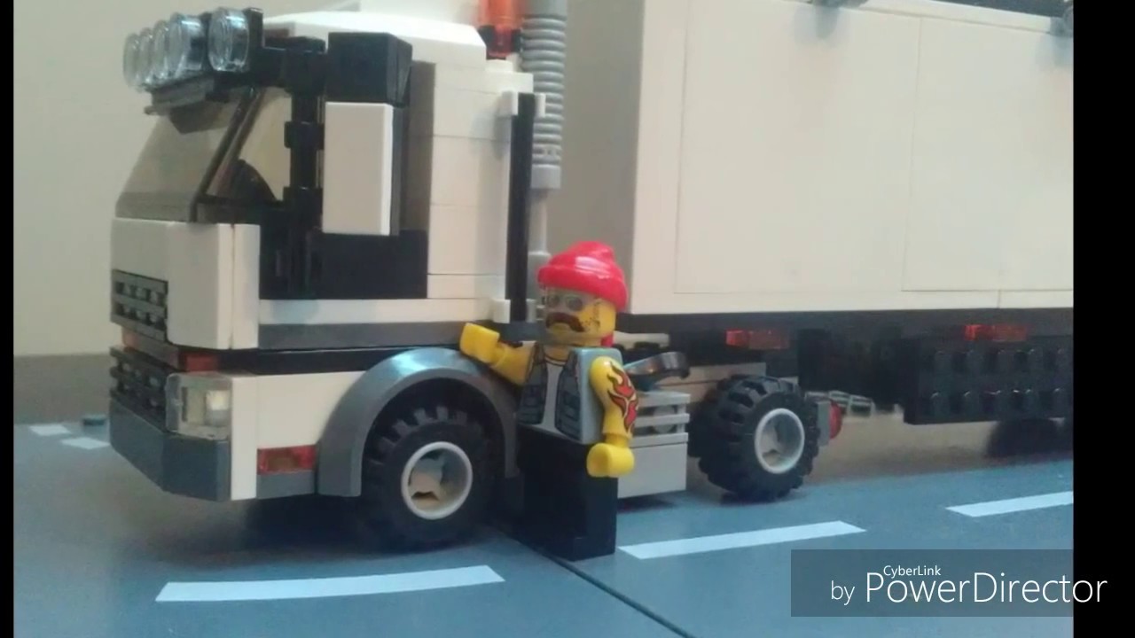 LEGO CITY transport truck custom trailer - YouTube