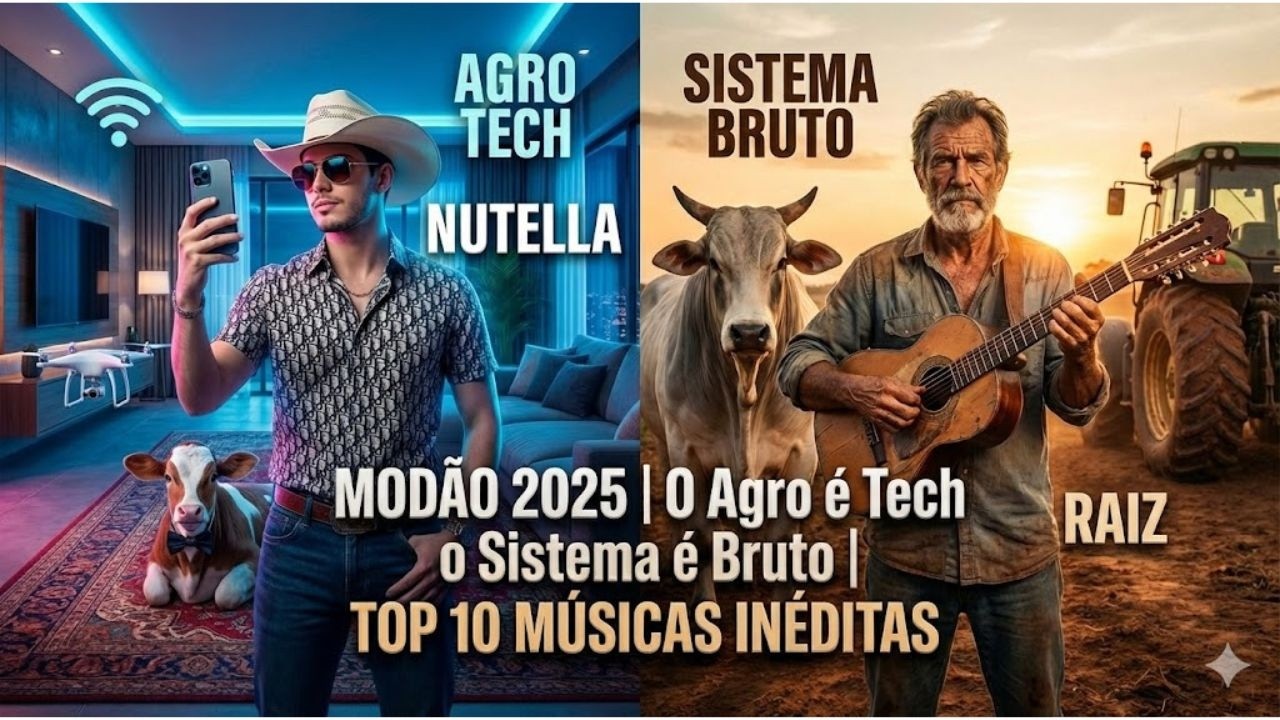 MODÃO 2025 | O Agro é Tech o Sistema é Bruto | Top 10 Musica inéditas ...
