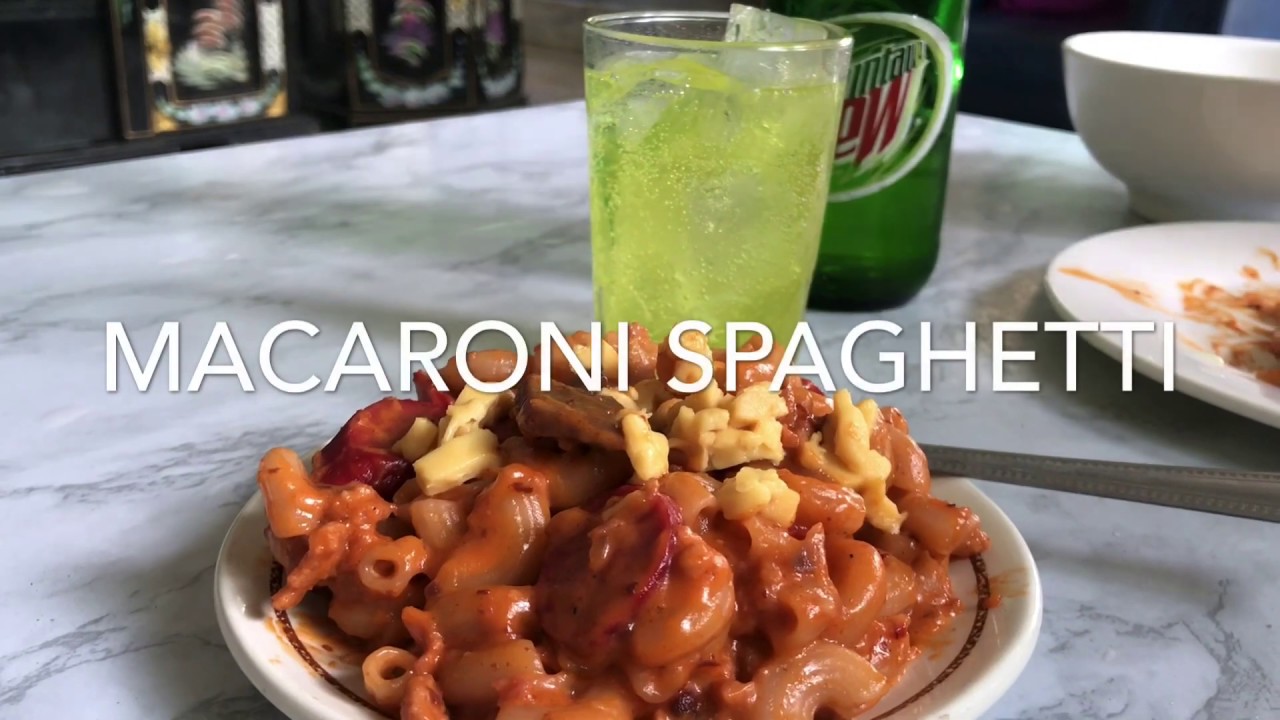 Maraconi Spaghetti Easy Recipe - YouTube