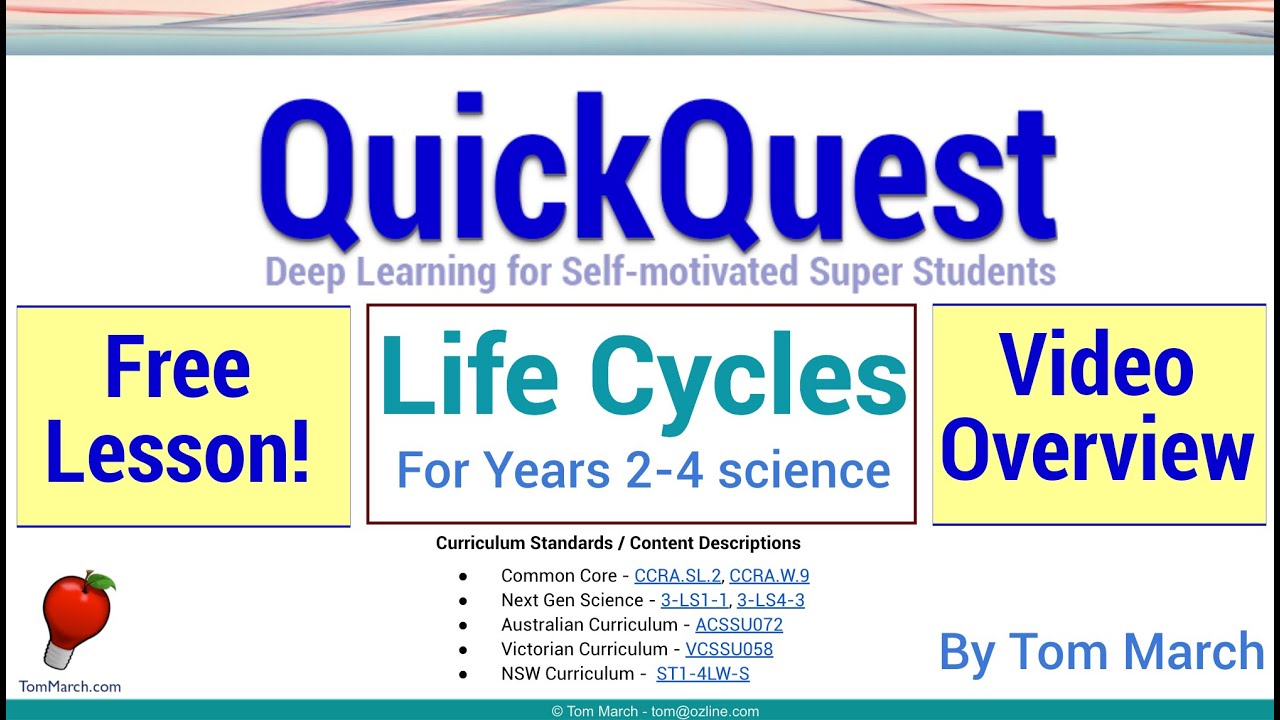 QuickQuest on Life Cycles - YouTube