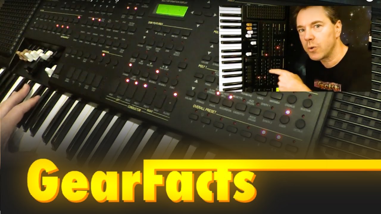 ORLA KX-900 drawbar synth organ with beats and GM sounds - YouTube