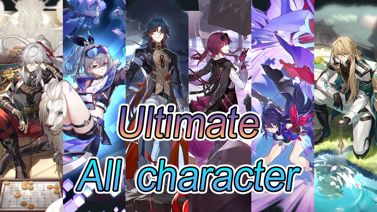 Honkai star tail all ultimate | รวมท่าไม้ตาย ป้ายยาเกมใหม่ ภาพสวยมาก - YouTube