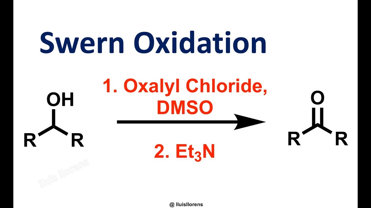 Swern Oxidation Mechanism - YouTube