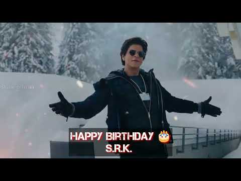 Shah Rukh Khan Birthday WhatsApp Status | HBD SRK Status | King Khan Birthday Status| #sharukhan