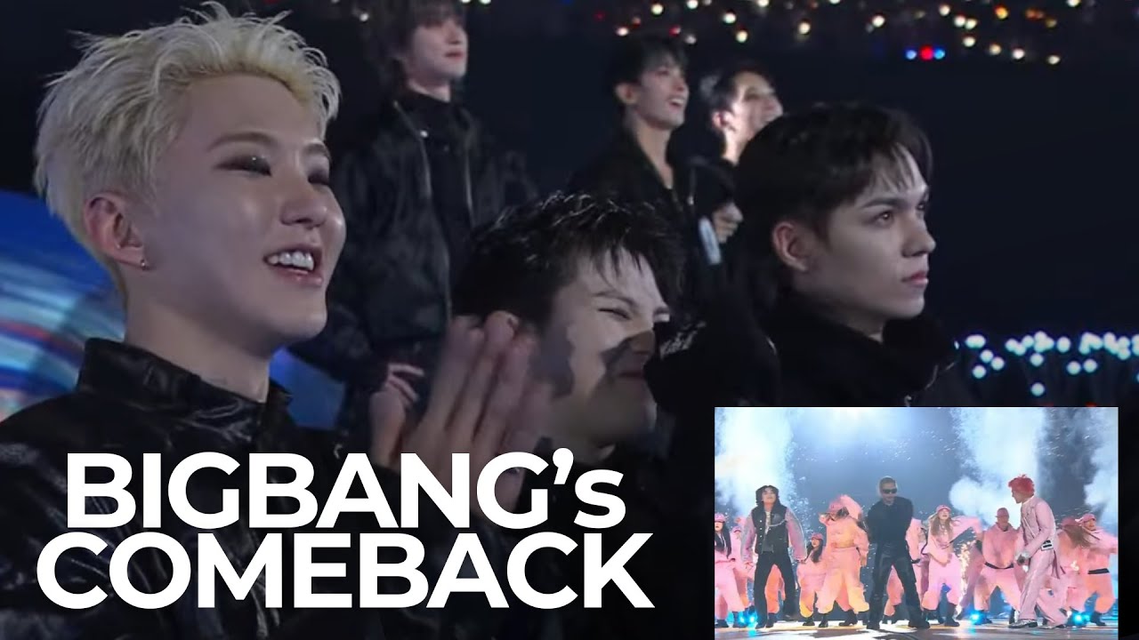 Idols reaction to G-Dragon, Taeyang & Daesung! *MAMA 2024* BIGBANG ...