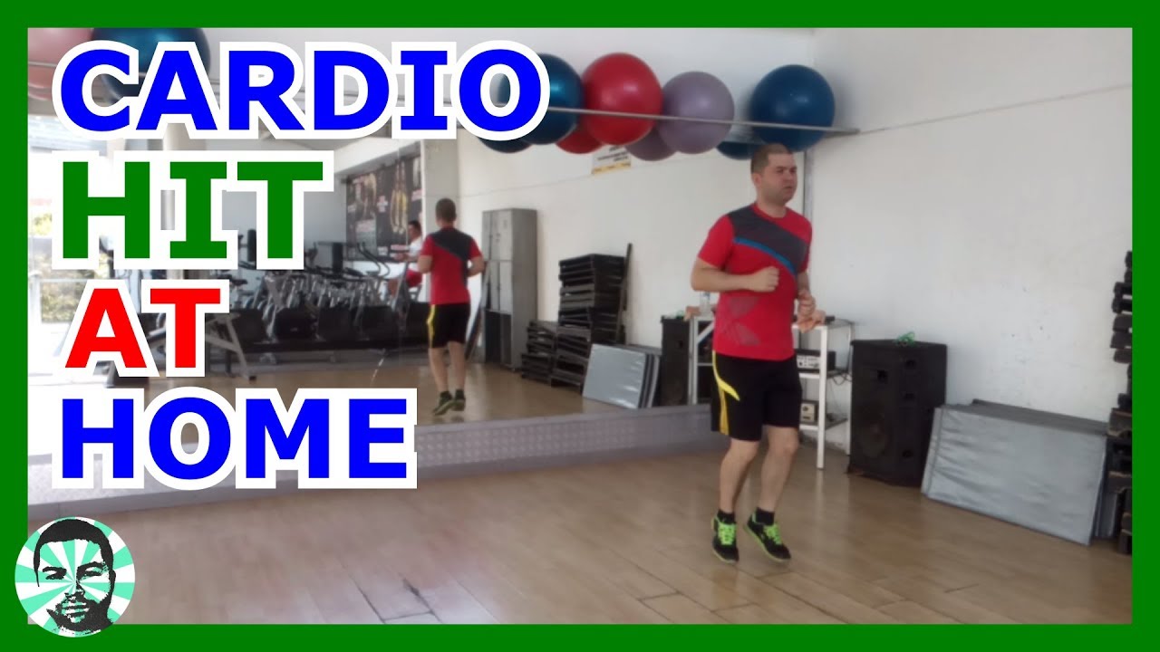CARDIO HIT AT HOME - INTERMEDIATE - - YouTube