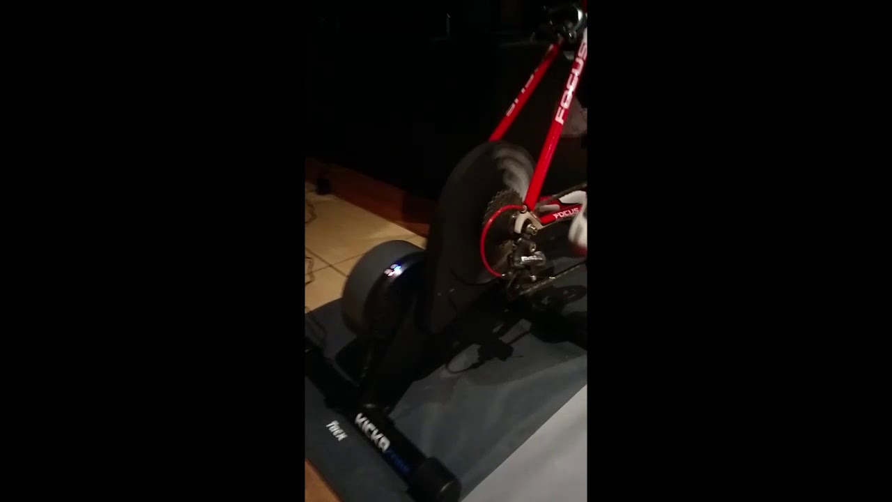 Brand new Wahoo Kickr Core - unbalanced flywheel (part 2) - YouTube