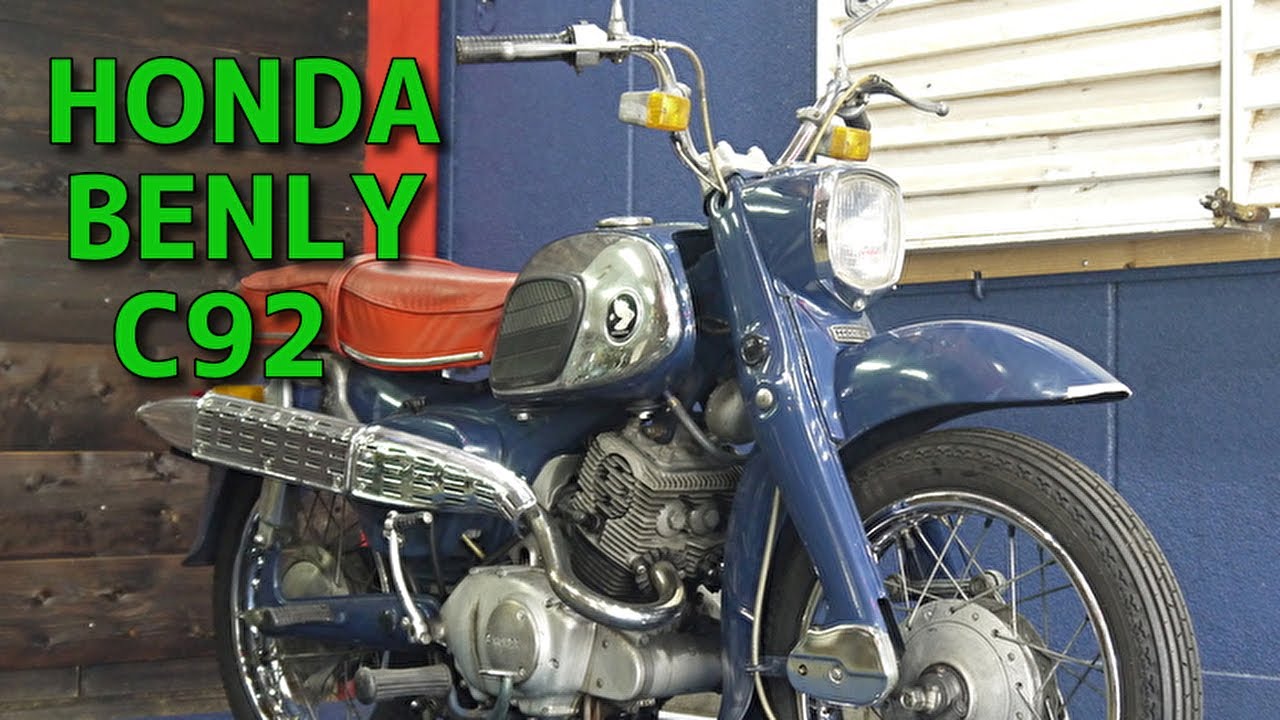 HONDA C92 BENLY ベンリー 参考動画 - YouTube