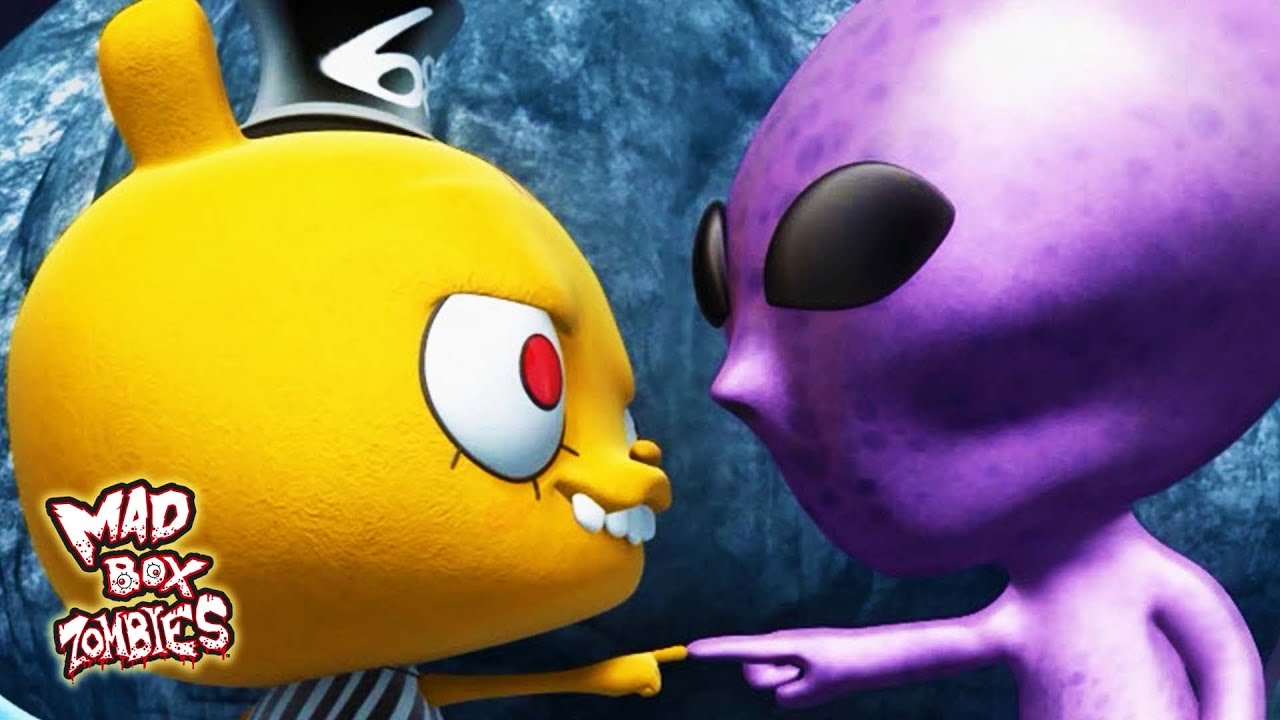 การ์ตูนซอมบี้ : เอเลี่ยน ตอนที่ 2 - Mad Box Zombies - YouTube