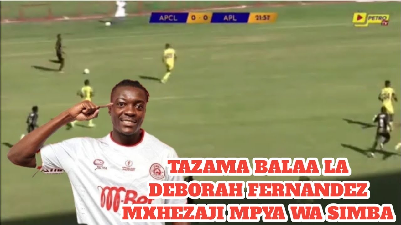 🚨HAPA SIMBA WAMELAMBA DUME TAZAMA BALAA LA MCHEZAJI MPYA WA SIMBA SC ...