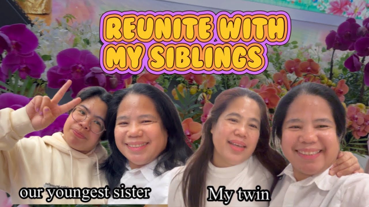 SIBLINGS LOVE# REUNITE WITH MY SIBLINGS HERE IN KOREA - YouTube