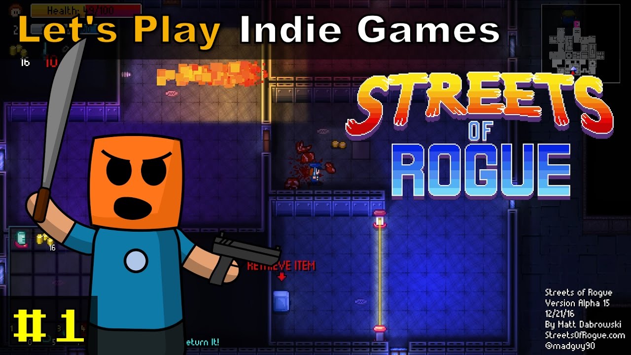 Streets of Rogue | Rogue like beat em up #1 - YouTube