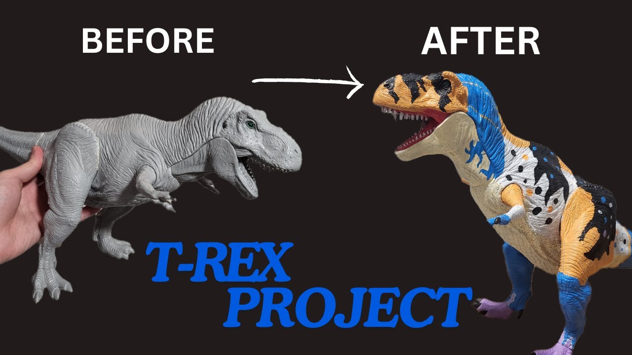 T-rex Project by using model from Lindberg - Blendverse - YouTube
