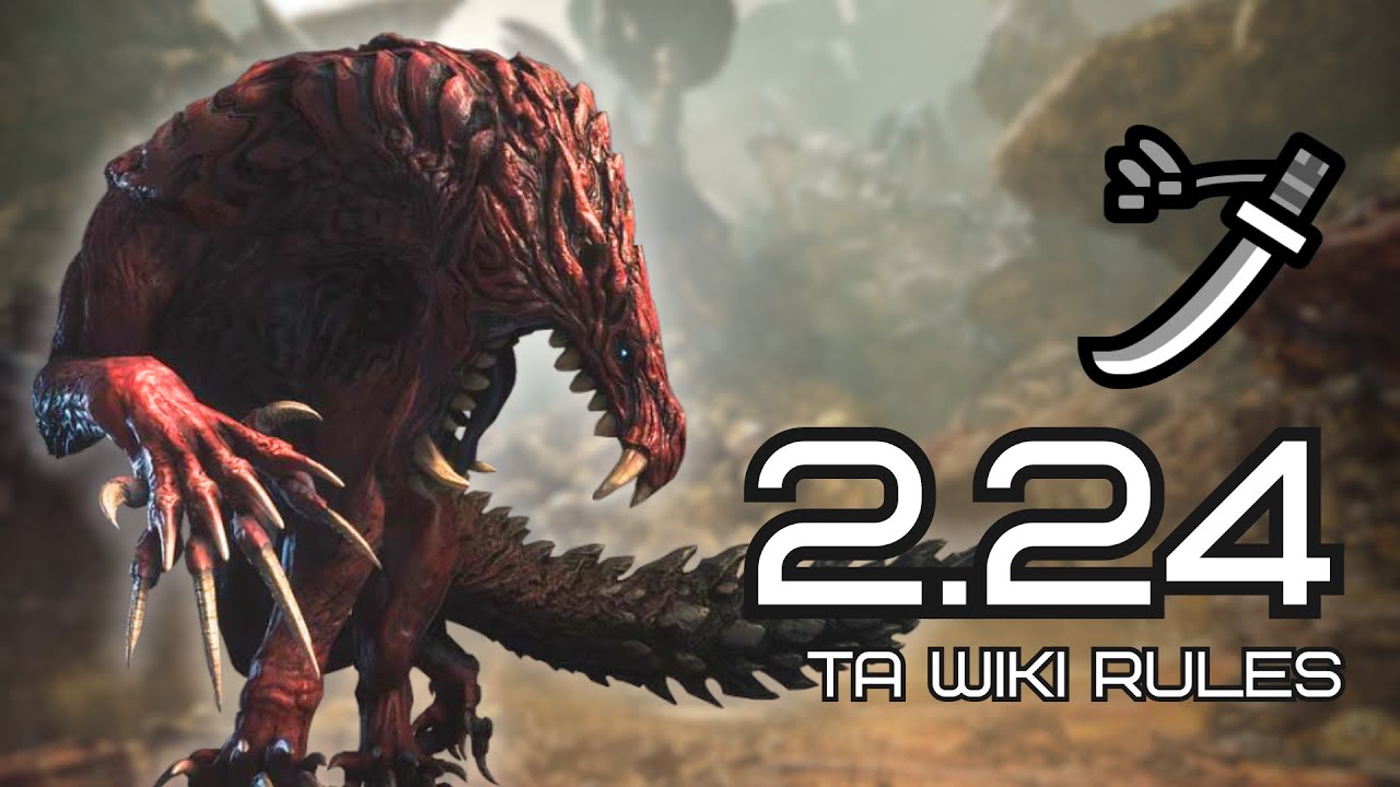 MHWI Master Rank Odogaron TA wiki rules 2'24 Solo Longsword - YouTube