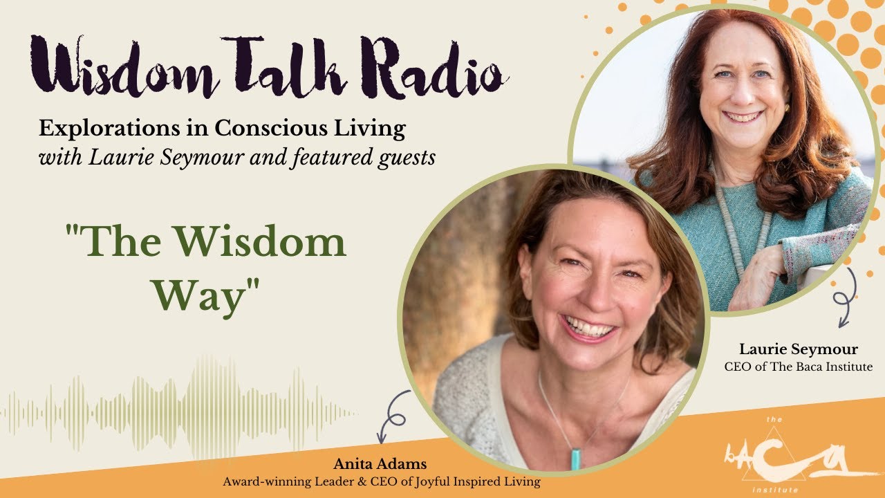 The Wisdom Way: a Conversation with Anita Adams - YouTube
