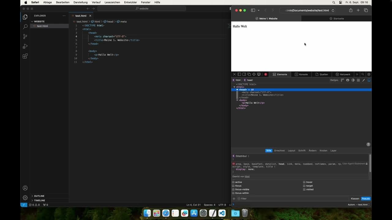 03 - Passwortmanager programmieren mit PHP, HTML und JS - HTML Code - YouTube