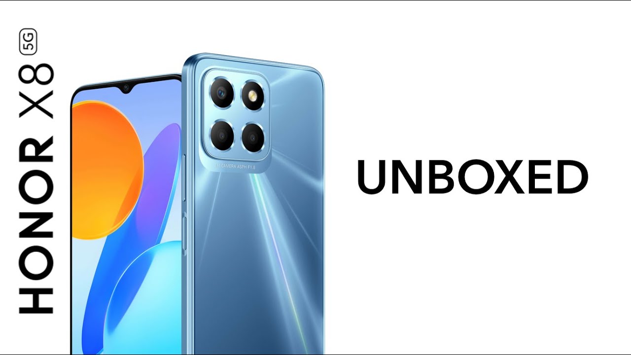 HONOR X8 5G Unboxed - YouTube