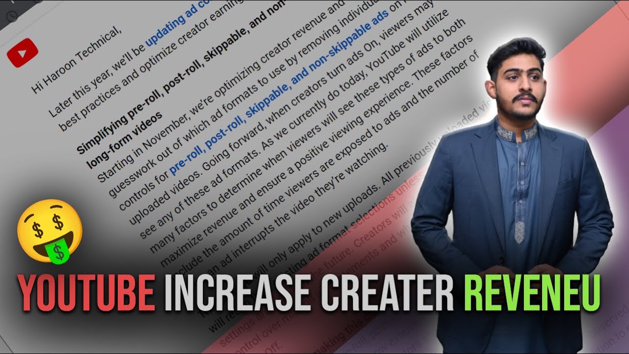 YouTube New Update | Ad Control change for preroll, postroll & midroll ...