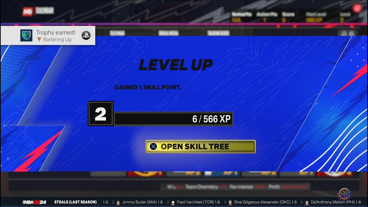NBA 2K24 - Bartering Up Trophy - YouTube
