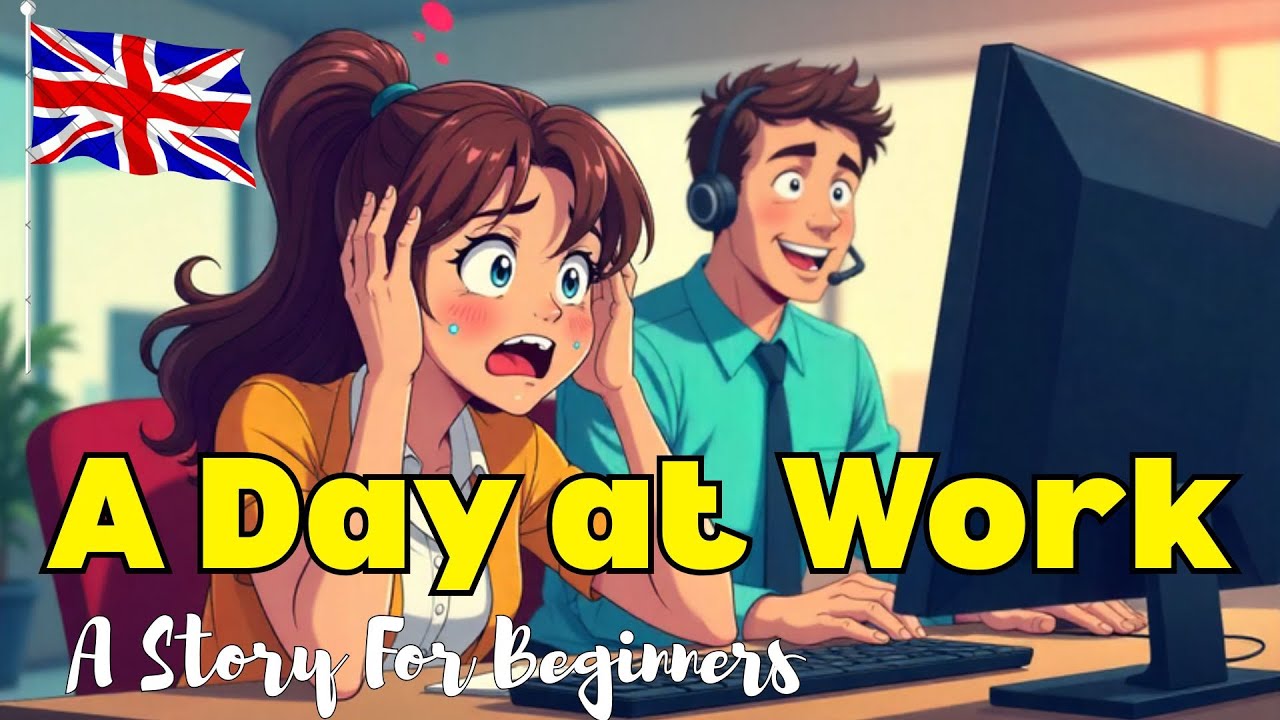 A Day at Work in English: 5 Real English Conversations for Beginners ...