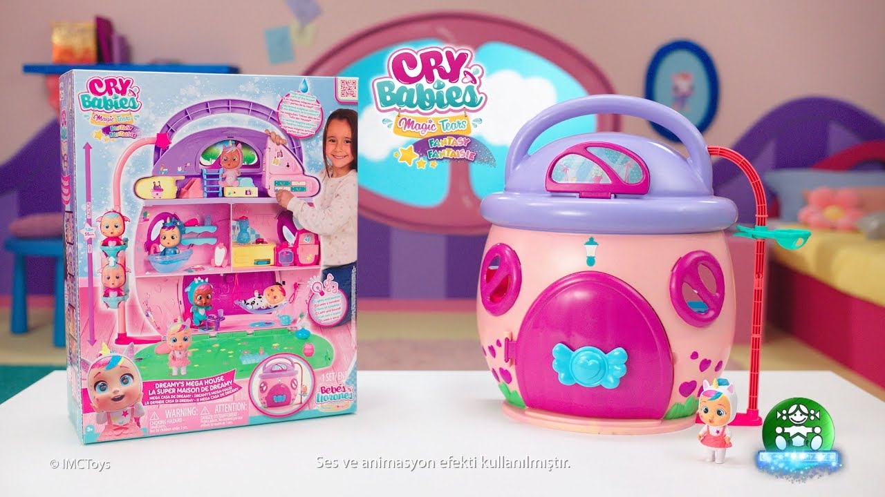 Cry Babies Oyuncak Ev💗 | CRY BABIES MT DREAMY MEGA EV | GP Oyuncak ...