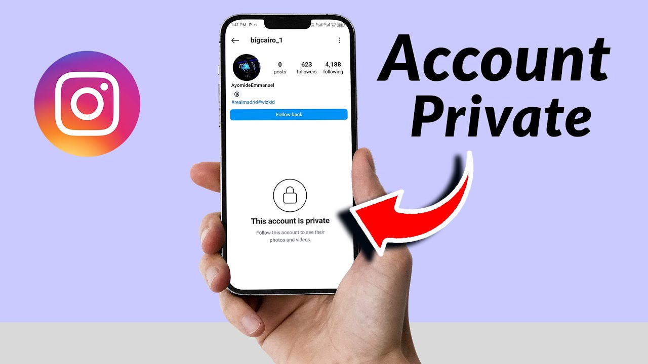 How to Make an Instagram Account Private - YouTube