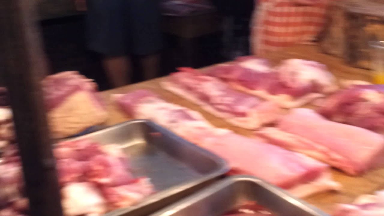 Meat Market - Tanauan City Market Batangas Philippines - YouTube