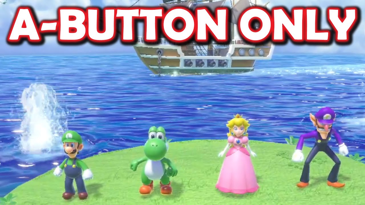 A-Button Only Challenge - Mario Party Superstars Minigames - YouTube