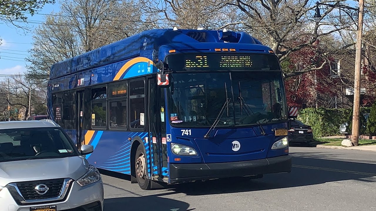 MTA NYCT Bus - 2016-2017 New Flyer XN40 #741 On The Bx31 - YouTube