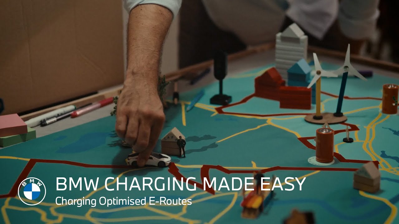 BMW Charging Made Easy | Charging Optimised E-Routes - YouTube