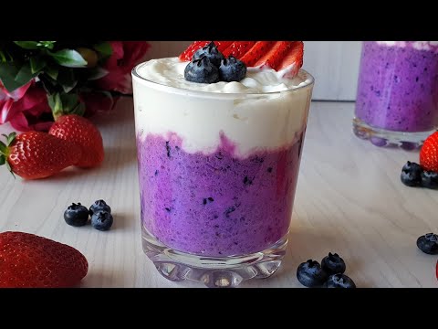 Strawberry & Blueberry Chia Pudding