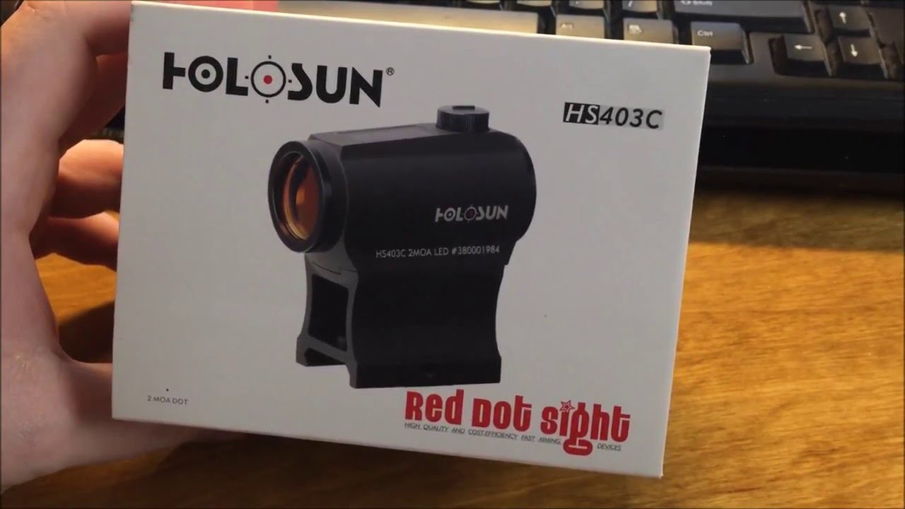 holosun 403c review - YouTube
