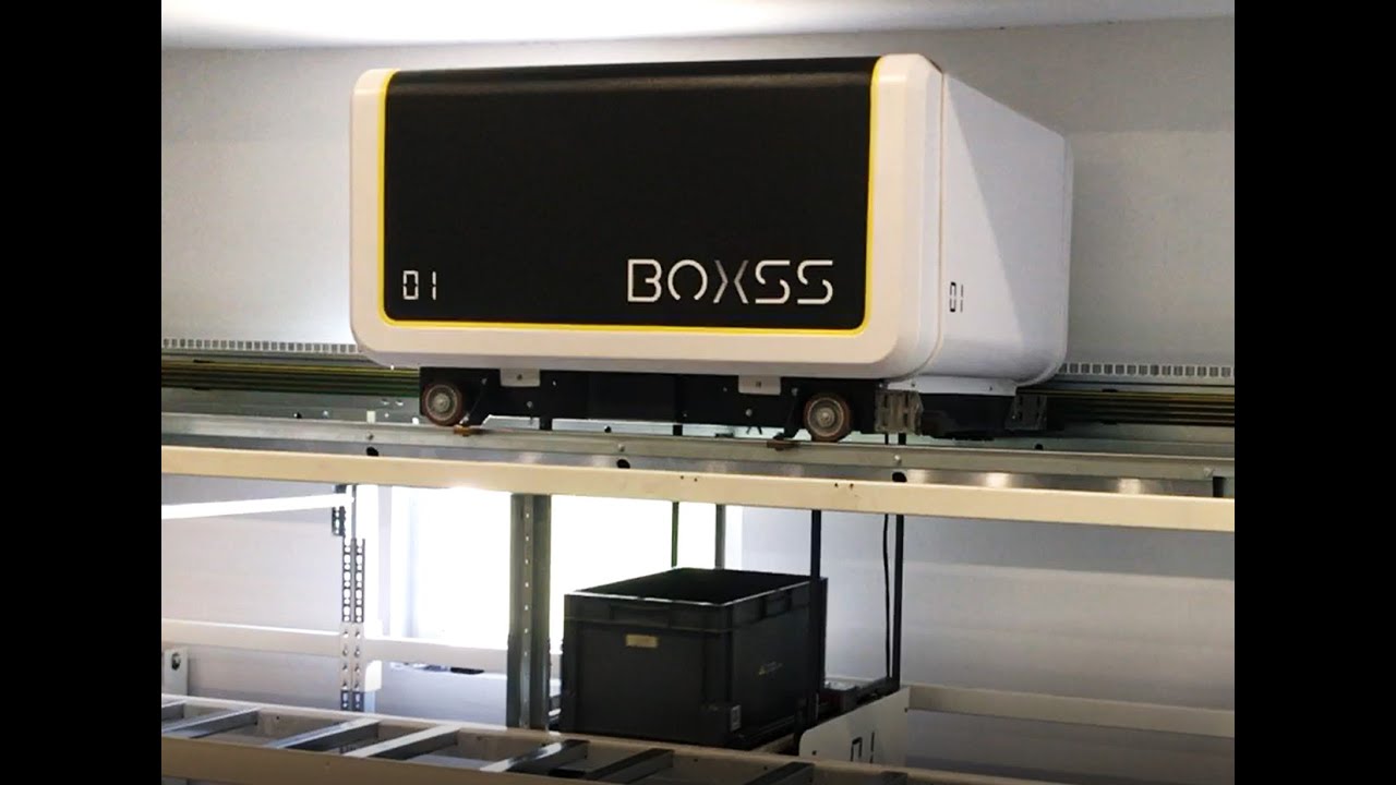 LoopStore | BOXSS warehouse robots test - YouTube