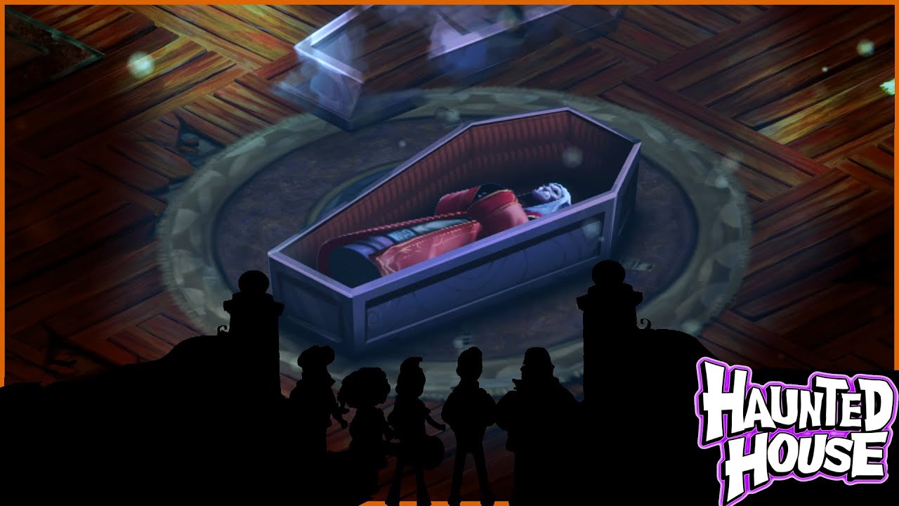 Haunted House Part 3 : He's Waiting For Us! Look At Him Slumber ...