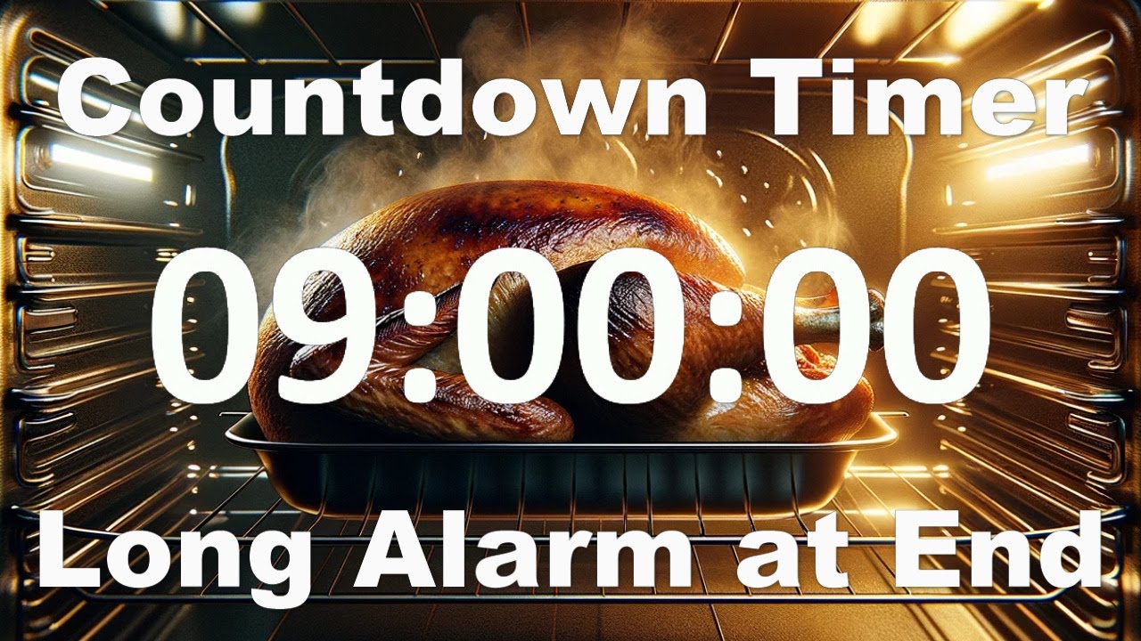 9 Hour Timer Roasted Turkey - YouTube