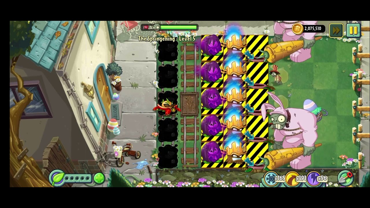 Springening (2025) Thyme Event Level 5 PvZ 2 Reflourished - YouTube