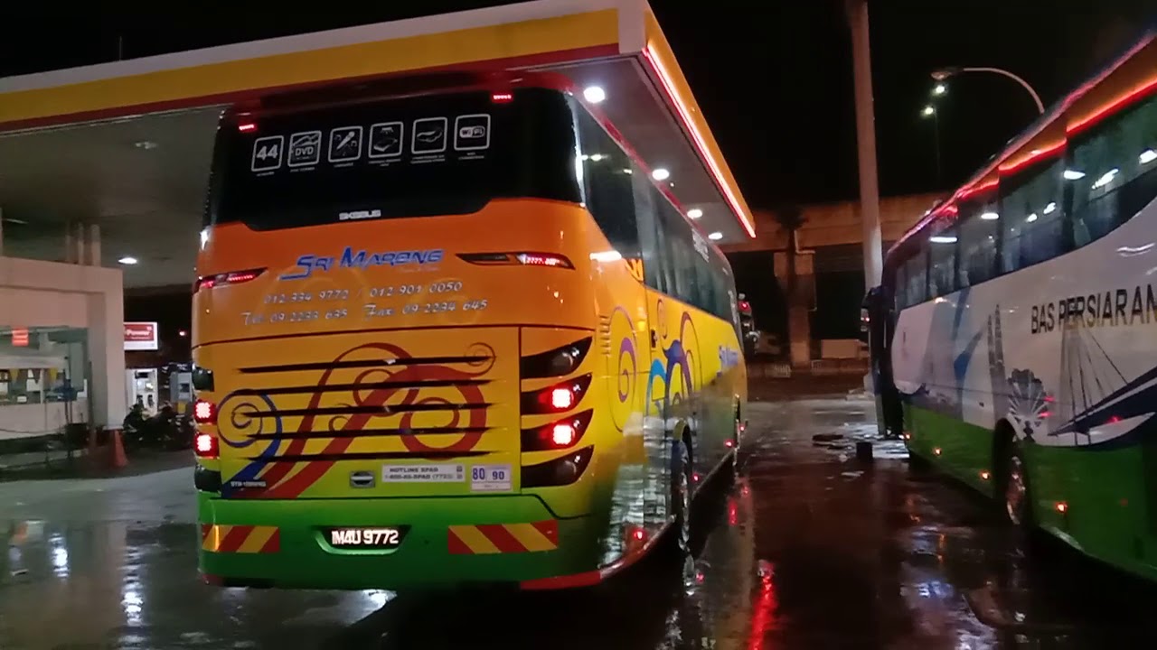 Bas Persiaran Sriwa & Sri Marong Bas Malaysia Wash Bus Manual - YouTube