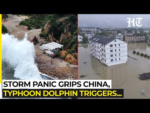 Typhoon Dolphin Sends China Into Emergency Mode, With Shanghai Hit By Flight Chaos