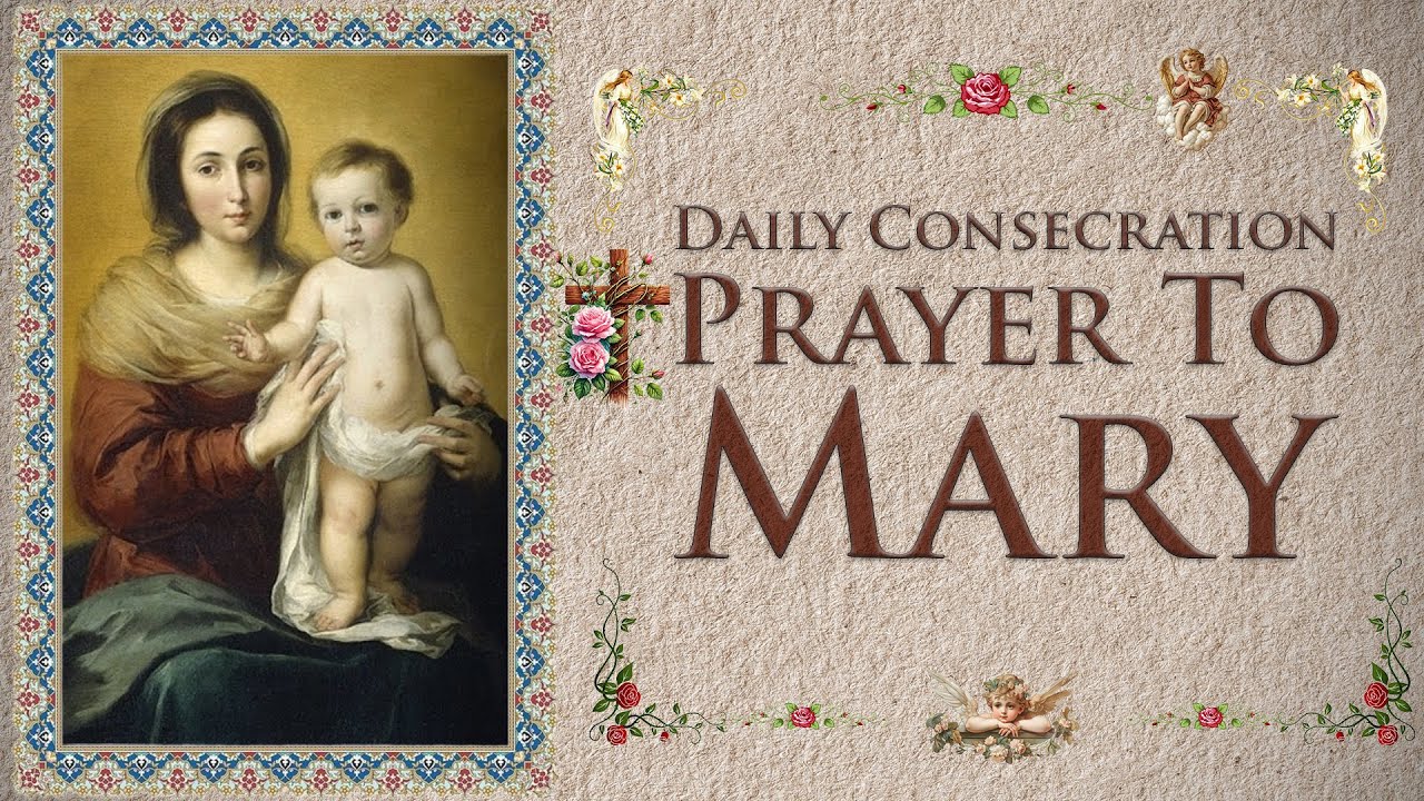 Daily Consecration Prayer To Mary — Surrendering Everything to Our ...