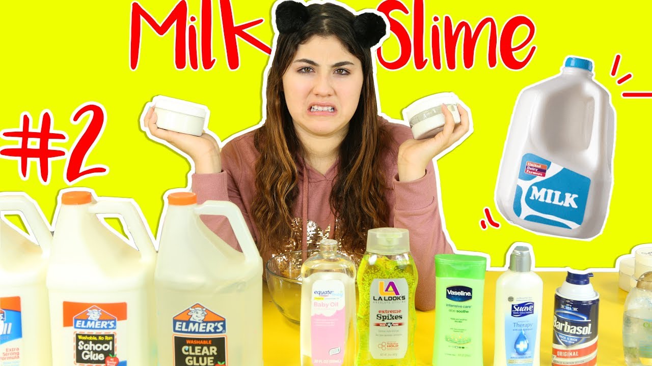 TESTING OUT CEREAL MILK SLIME RECIPES PART 2! Which one makes the best ...