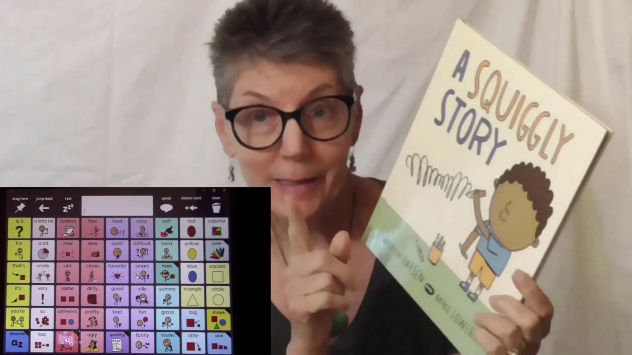 Rett University Book Club: A Squiggly Story (Supercore) - YouTube