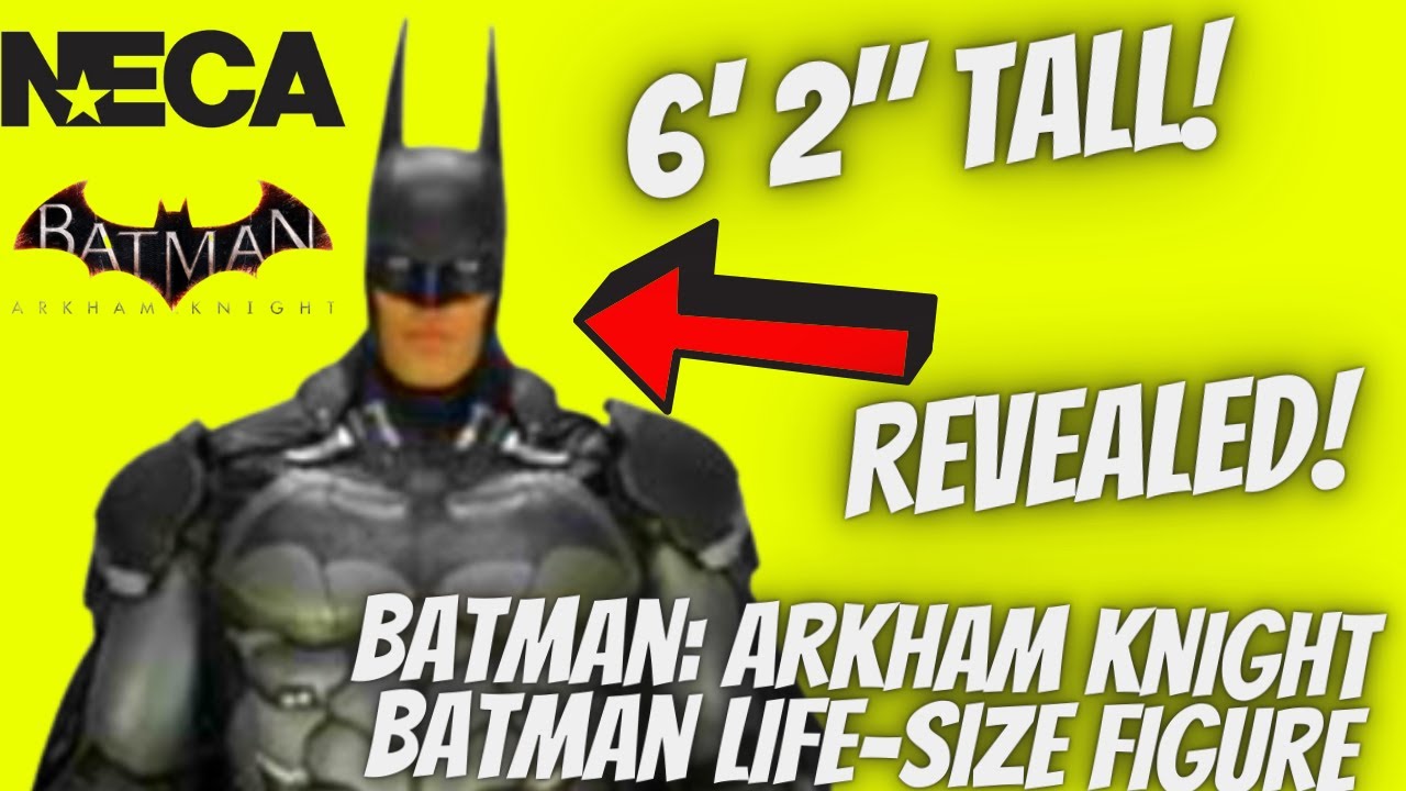 Check Out the Unexpectedly Epic 6 Feet 2 Inches Tall Batman Figure You ...