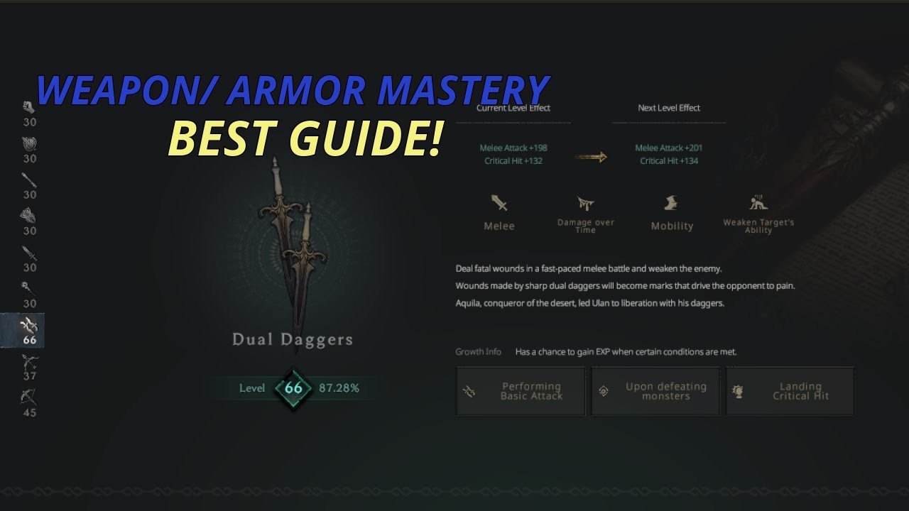 Ultimate Dual Dagger Assassin Build – Level 66 Weapon/Armor Mastery ...