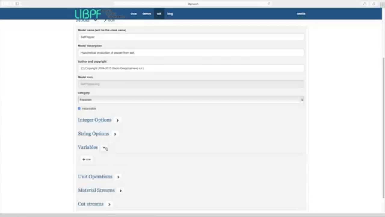 LIBPF™ Model Wizard tutorial - YouTube